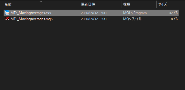 MQL5 | 移動平均線│PGming->Ctrl