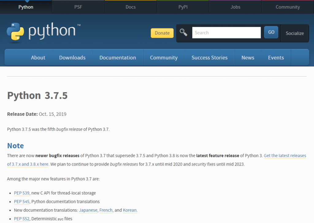 Python | はじめに│PGming->Ctrl